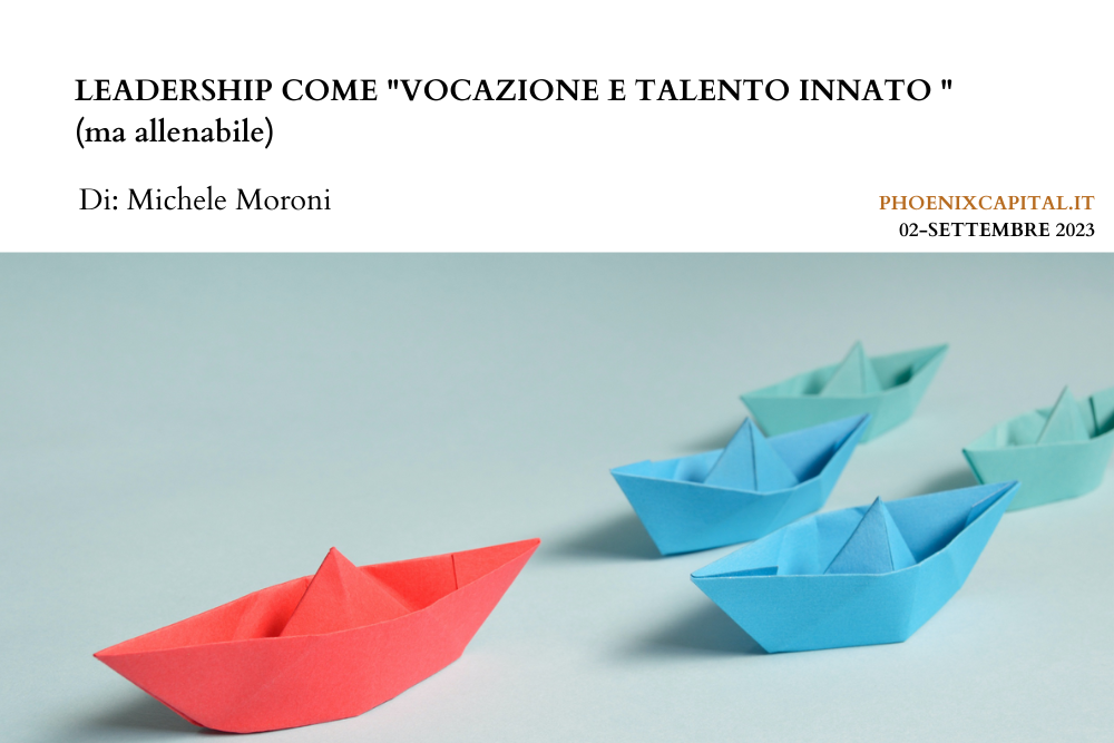 MOZAYK PAPER - LEADERSHIP COME "VOCAZIONE E TALENTO INNATO " (ma ...